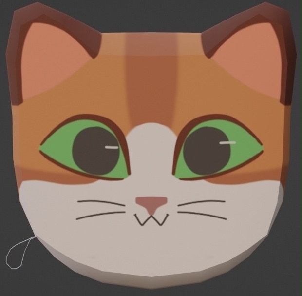 Cat Pillow [3d Model] - insomniacvr - BOOTH