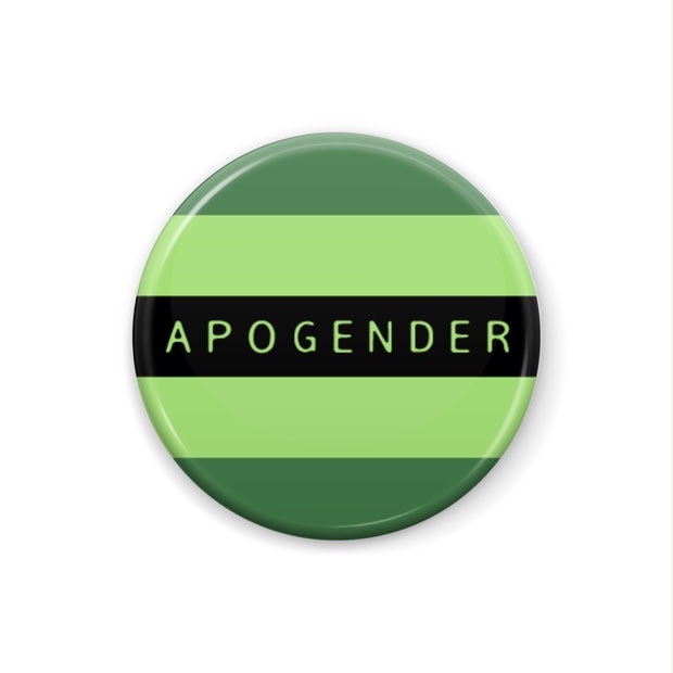 apogender 缶バッジ - Spinel* - BOOTH