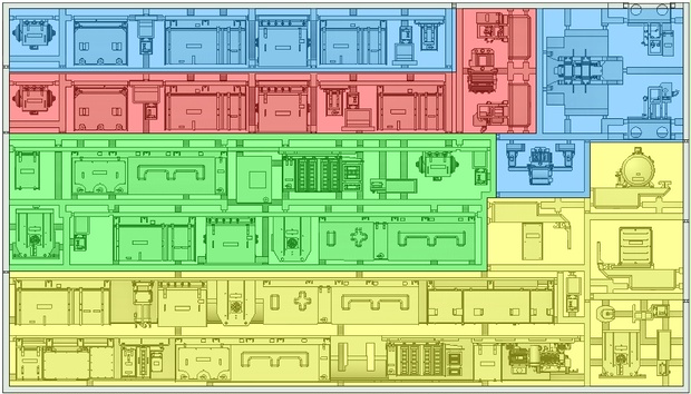 G103-1001 207系0番台床下機器セット Z編成用 - 号車模型(ジオラマ103) - BOOTH