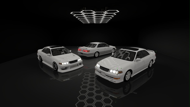 90年代 日本車セダン M100 - Studio Dorj「EF Factory」 - BOOTH