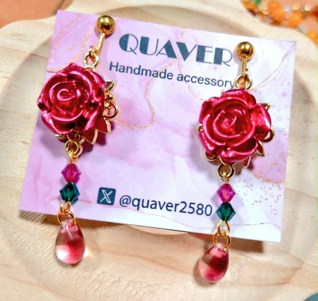 ドルミールイメージイヤリング - QU∀VER - BOOTH