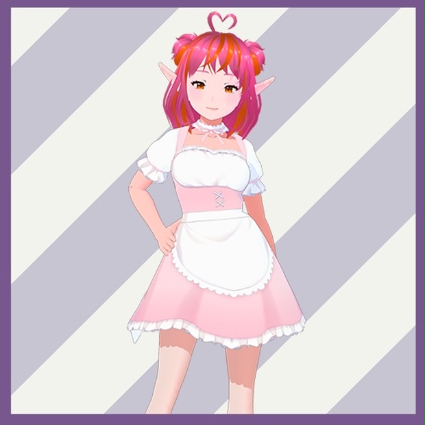 [Free / Vroid ] 3D Model - cec-halanas - BOOTH