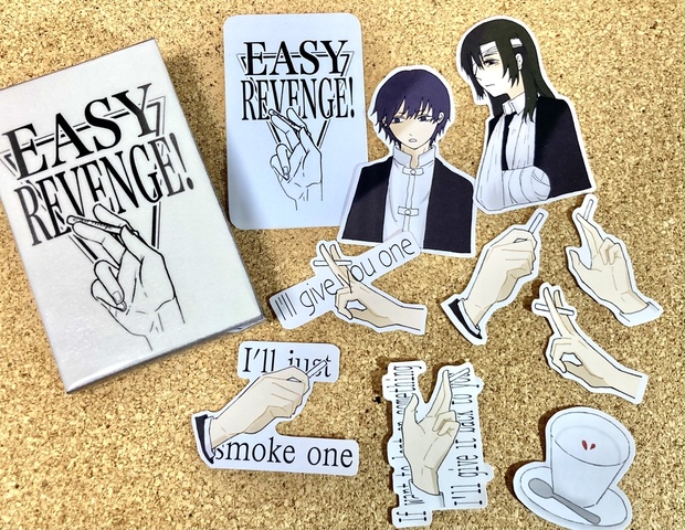 Easy Revenge! ステッカーセット - SCMint - BOOTH