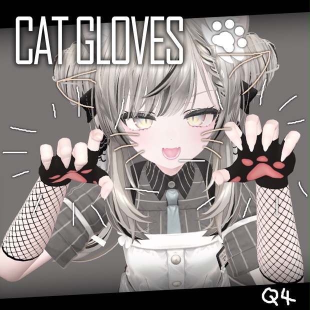 [MANUKA / マヌカ] cat gloves - Q4__ - BOOTH