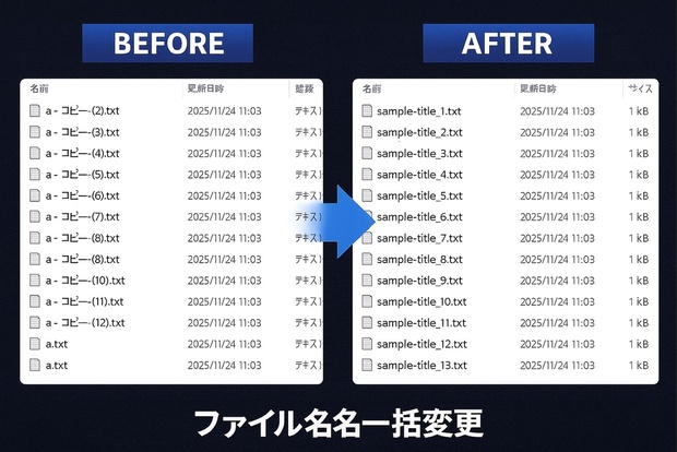 ファイル名一括変更ツール（Flowcraft）｜Pythonテンプレ - Alpharix Automation - BOOTH