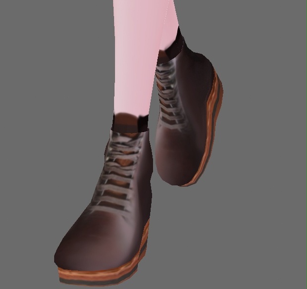 Vroid Men's Boots - GDLSstudios - BOOTH