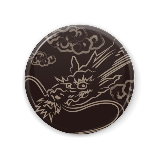 缶ミラー「雲龍」 - Ash Labo - BOOTH