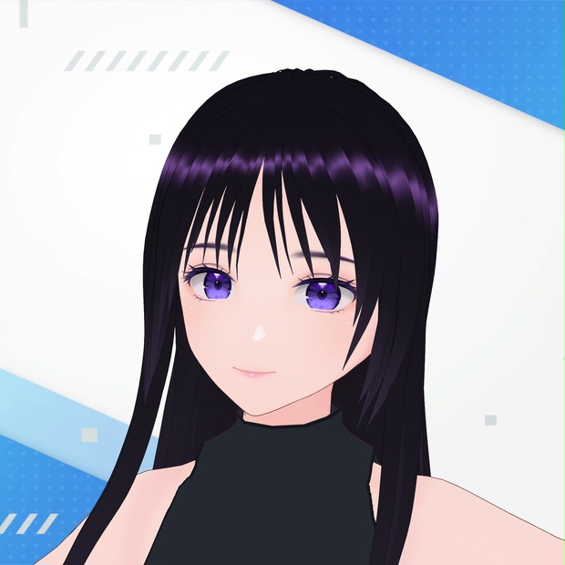 サキ ver.2 （Vroid,VRM,XAvatar）※無料版あり - shop-perch - BOOTH