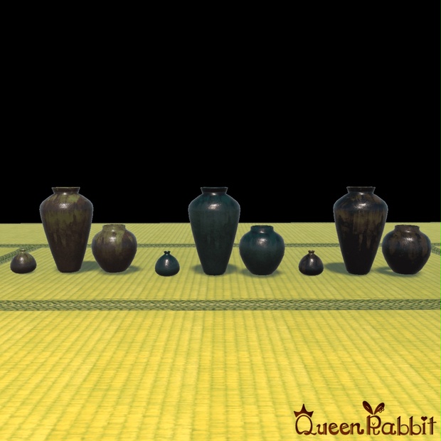 C009_日本の壺 - Queen Rabbit - BOOTH
