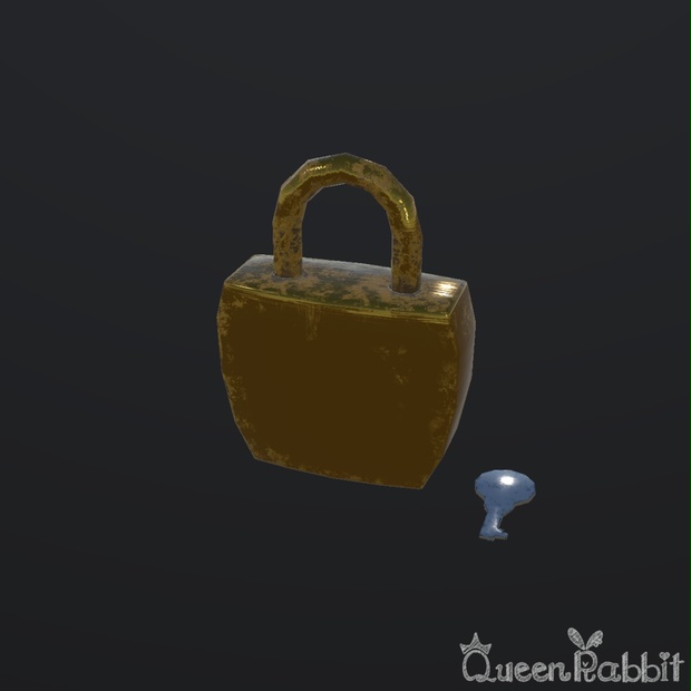 D006_南京錠 - Queen Rabbit - BOOTH