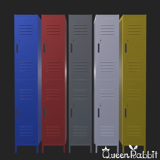 C021_2段ロッカー - Queen Rabbit - BOOTH