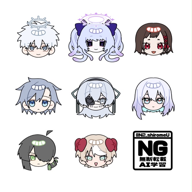 COEIROINK音源顔アイコン - 祇音商店 - BOOTH