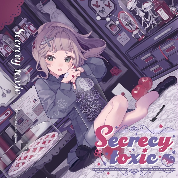 2nd Album "Secrecy toxic" - Conyacetic - BOOTH