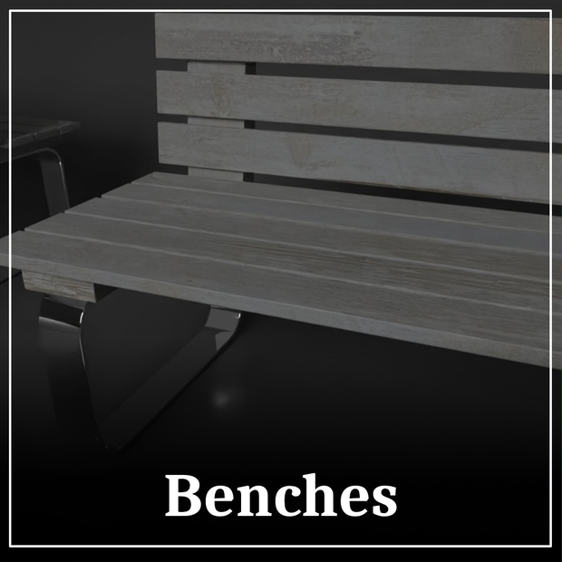 Bench Collection - animefanpostup - BOOTH