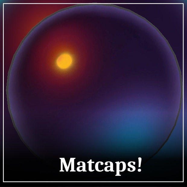 Matcap Pack Free - animefanpostup - BOOTH