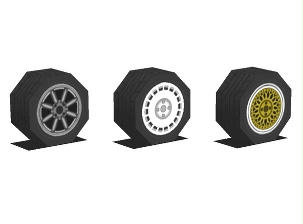 【ブイQmod】ホイールテクスチャセット - HP76 models - BOOTH