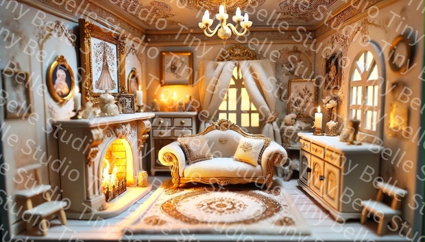 ゴージャスな家：AIアート - Tiny Belle Studio - BOOTH