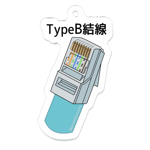Ethernet LAN TypeB アクリル - 無いものは作ればいいじゃない！ - BOOTH