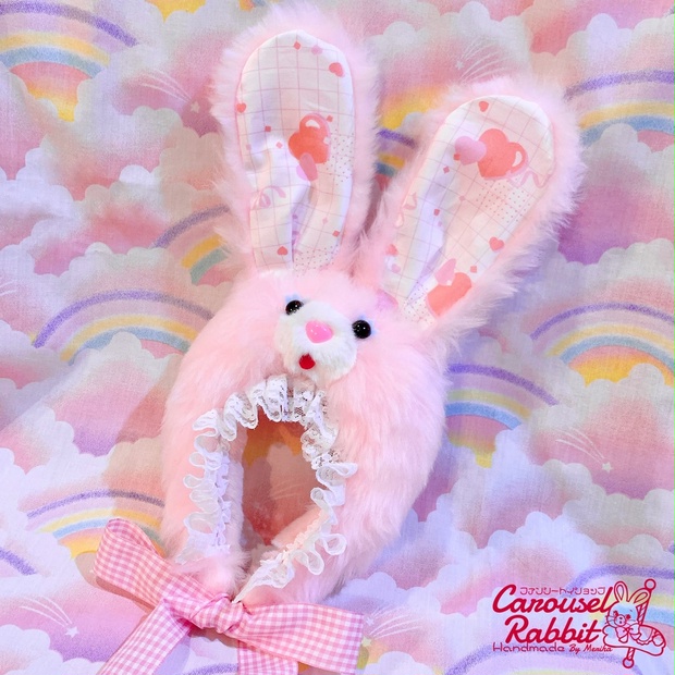 ぬいヘッドドレス 2 - ファンシートイショップ♡Carousel Rabbit - BOOTH