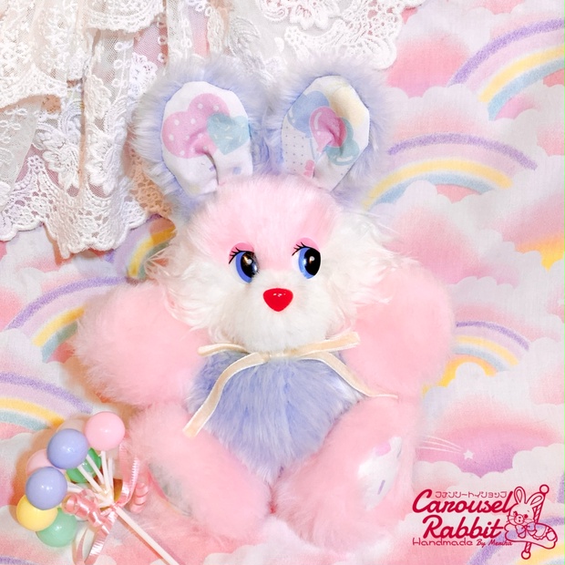 50%OFF⭐︎Fancy Bunny No.192 - ファンシートイショップ♡Carousel Rabbit - BOOTH