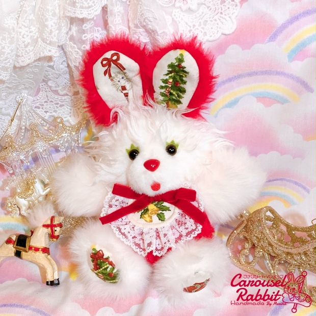 Xmas Bunny No.131 - ファンシートイショップ♡Carousel Rabbit - BOOTH
