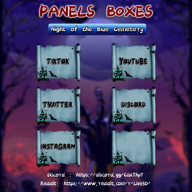 【Twitch Panels】Mysterious Sheepskin Twitch Panels | Panels, Twitch ...