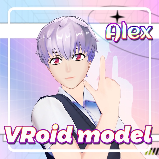 【VRoid/VRM Model】Alex/ アレックス - VTuber Stream Shop - BOOTH