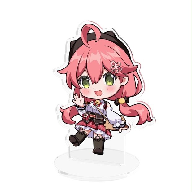 Chibi Sakura Miko (さくらみこ) Acrylic Figure - SaChiidayo - BOOTH