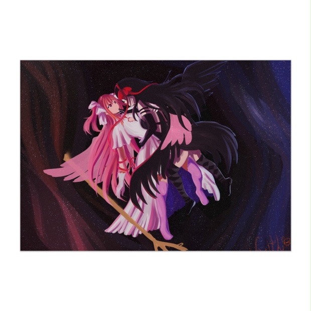 Homura x Madoka Poster - Lith's lab - BOOTH