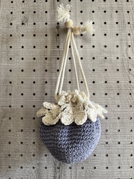 ブルーベリーの巾着 - yuki-marche - BOOTH