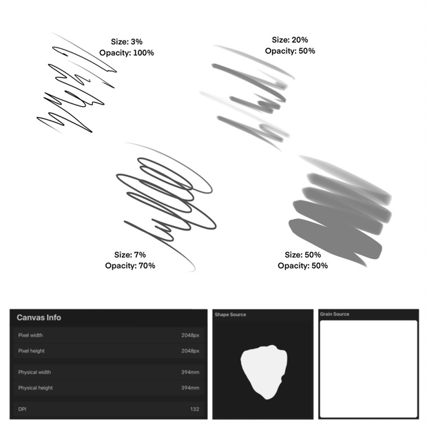 Procreate 一本満足ペン2021 - echoo - BOOTH