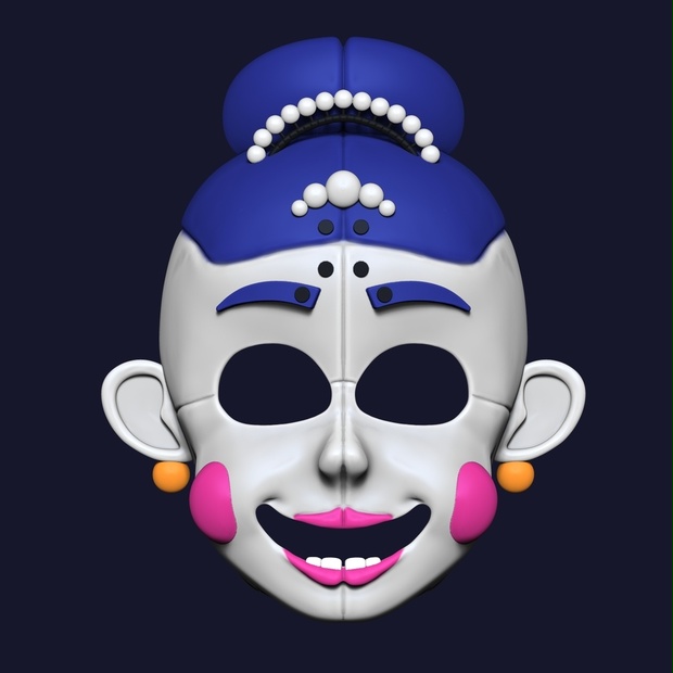 ballora mask - anime3dartist - BOOTH