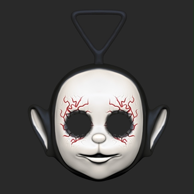 Teletubbies mask - 3d print - anime3dartist - BOOTH