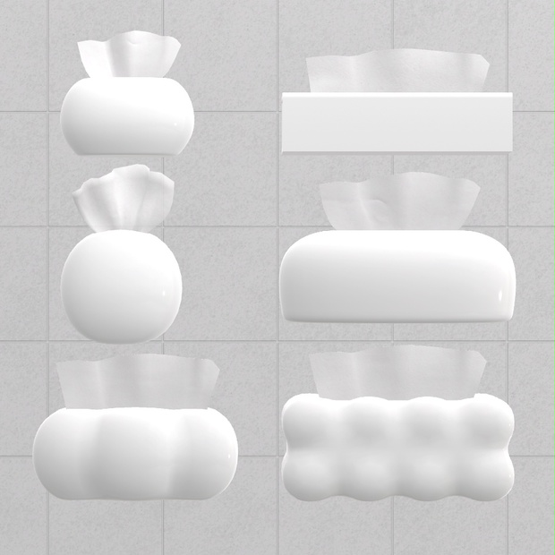 Tissue Box ×31 - Toraba Store - BOOTH
