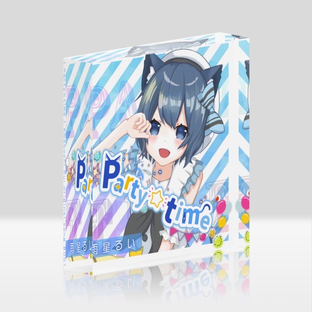 Party☆time CDアートワークアクリルブロック - 星とくじらプロジェクト 公式オンラインショップ(ありむ屋) - BOOTH