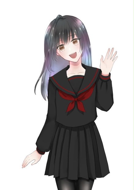 NPC等に！制服の女の子 - Spica96 - BOOTH