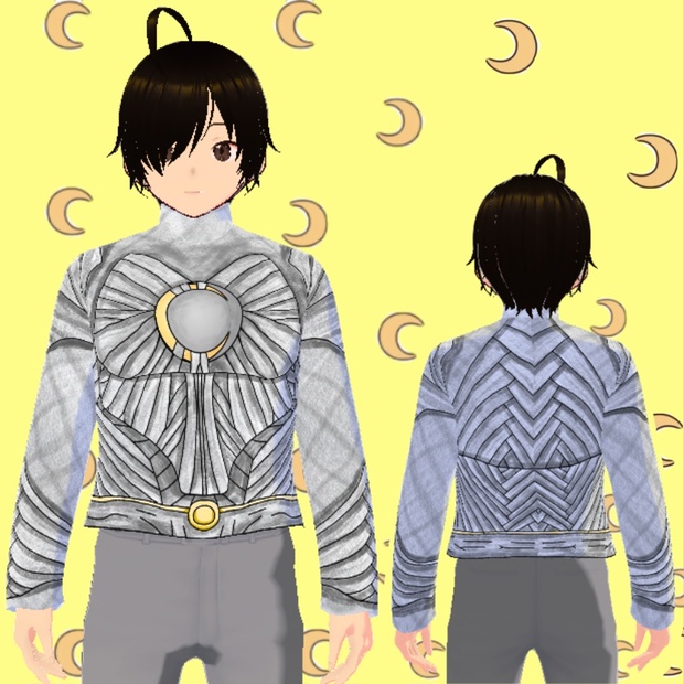 Moon Knight Costume Top [VRoid Studio] - weeblets VTubing store - BOOTH