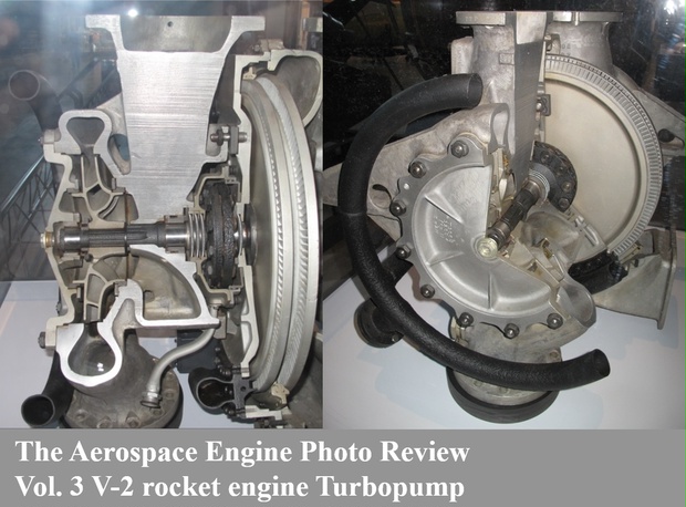 Aerospace Engine Photo Review Vol.3 V-2 rocket engine Turbopump ...