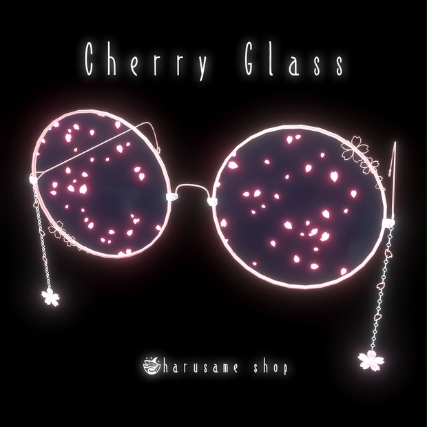【桜舞う!!】Cherry Glass - はるさめ雑貨店 - BOOTH