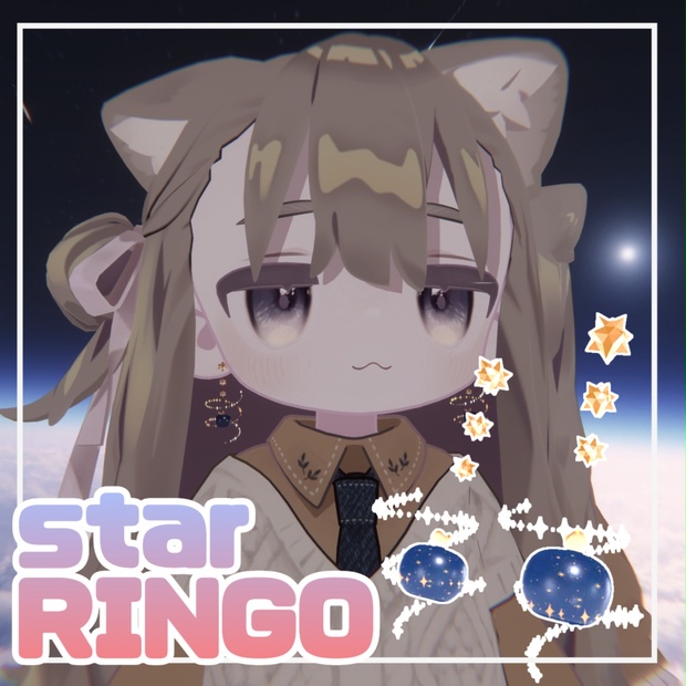 starRINGO キプフェル対応ピアス - あんずじゃむ - BOOTH