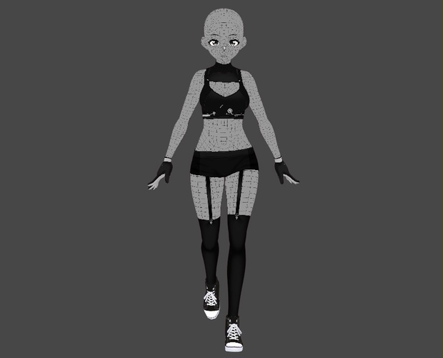 Base model for vroid - Z3R0xxq's shop - BOOTH