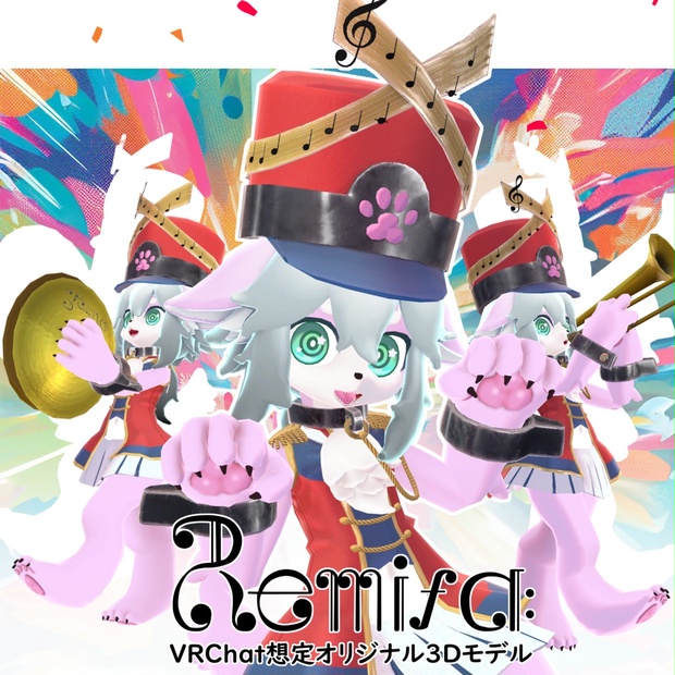 【オリジナル3Dモデル】Remifaちゃん - anarchy-thrill - BOOTH