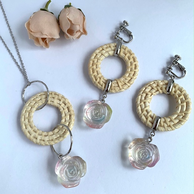 虹色の薔薇アクセサリー - Rill Rose - BOOTH