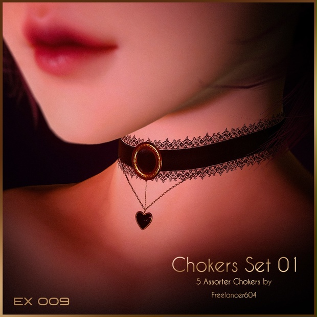 Choker Pack 01 - Freelancer604 - BOOTH