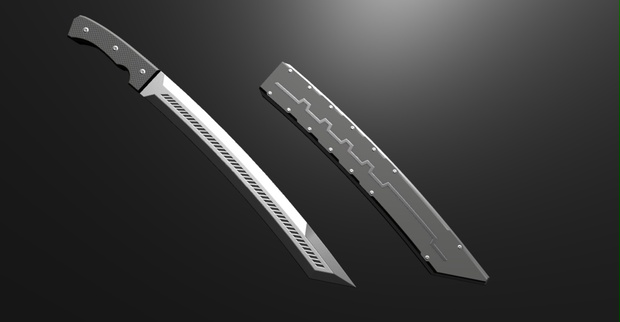 Sci-Fi_Machete - Yasupiko - BOOTH