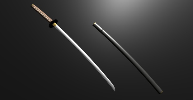 [FreeDL]Medieval_Katana - Yasupiko - BOOTH