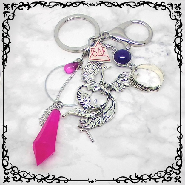 BAE イメージキーホルダー 新バージョン - Rose Lizard - BOOTH