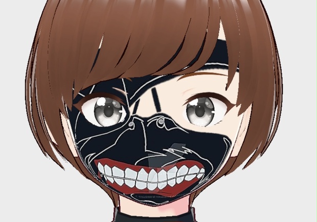 Tokyo Ghoul Mask (2 Ver.) - HalaShop - BOOTH