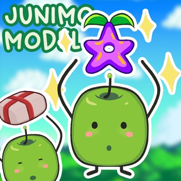 【Live2D model】Junimo VTuber - Eisrynn - BOOTH