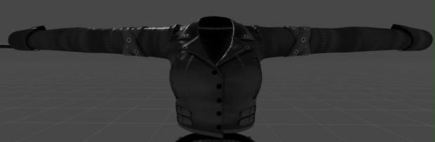 Jacket 3d model (Commercial Use) - nippnipp - BOOTH
